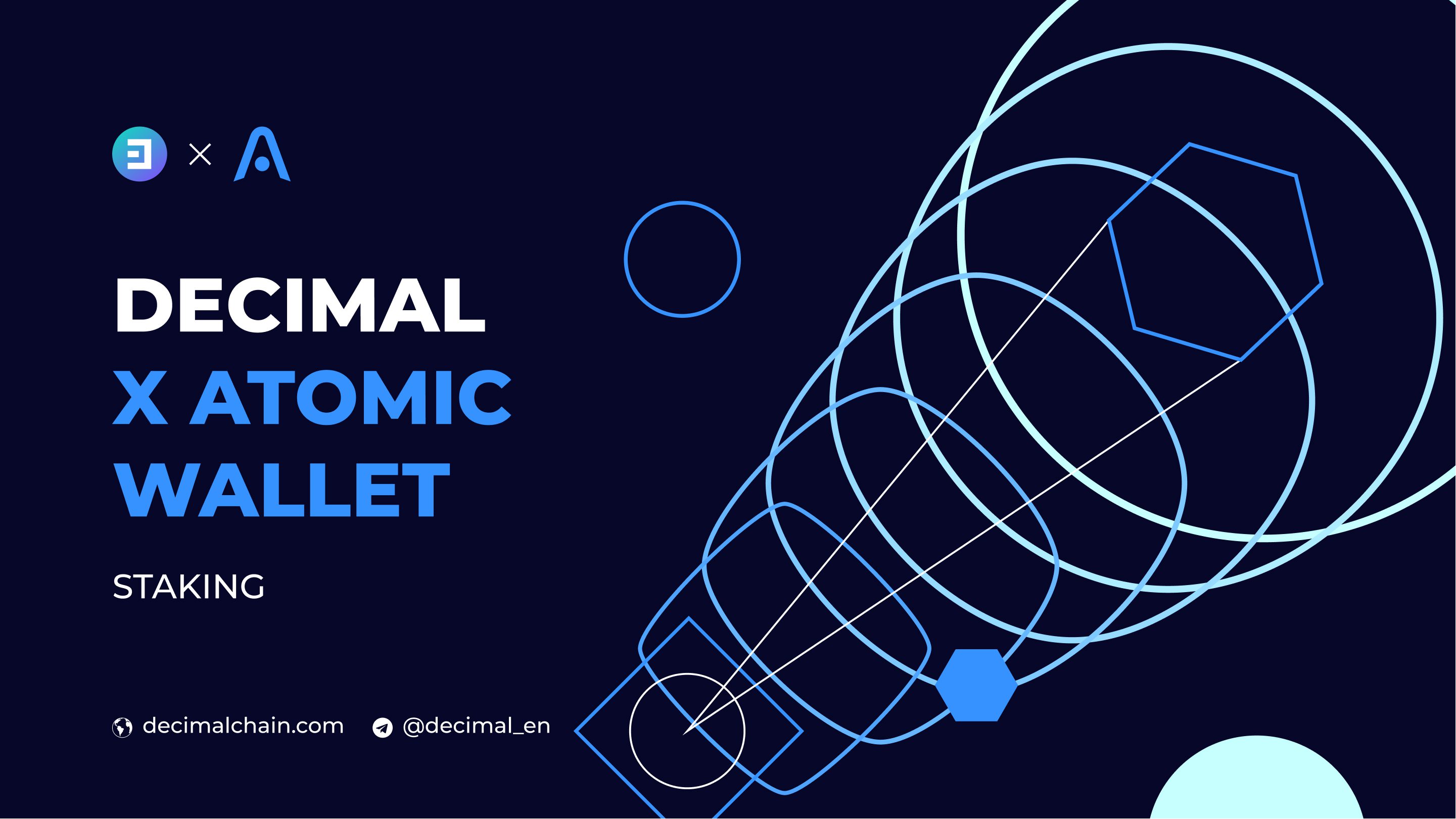 Blockchain news: Decimal x Atomic Wallet integration