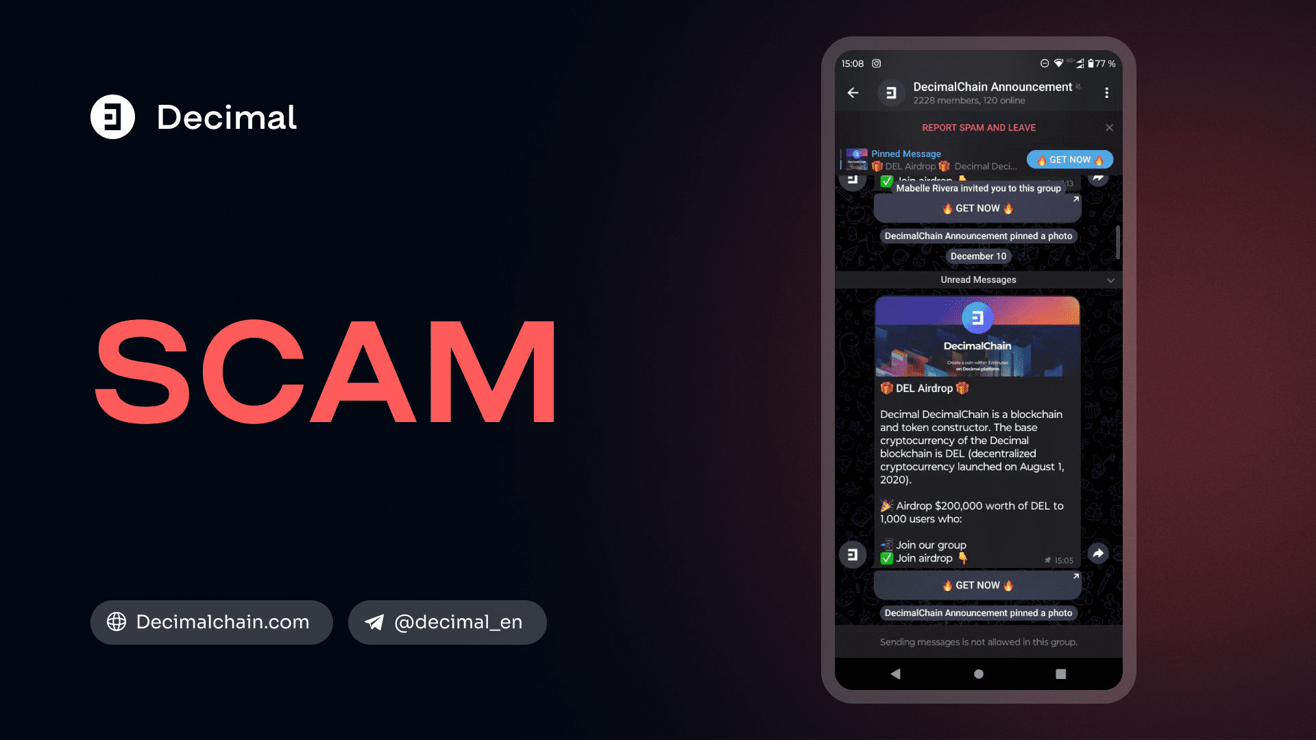 Blockchain news: Scammers