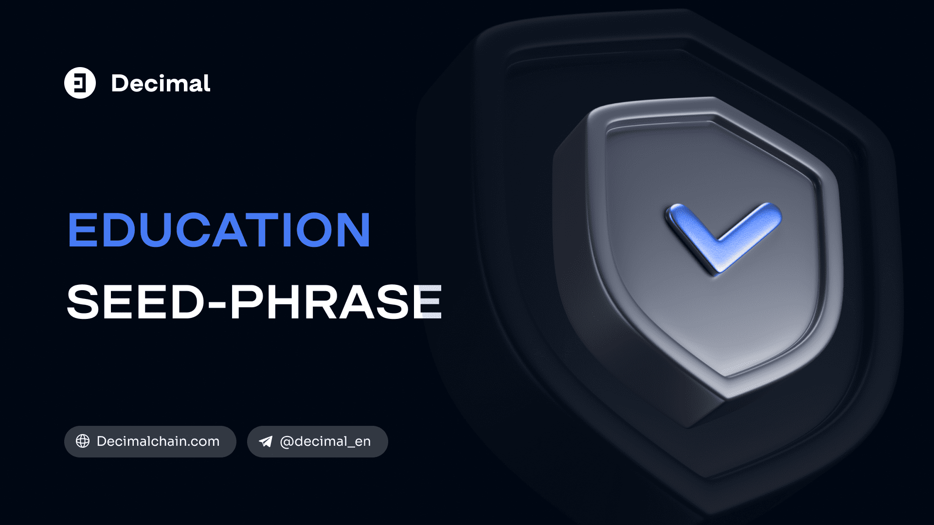 Blockchain news: Seed-phrase education